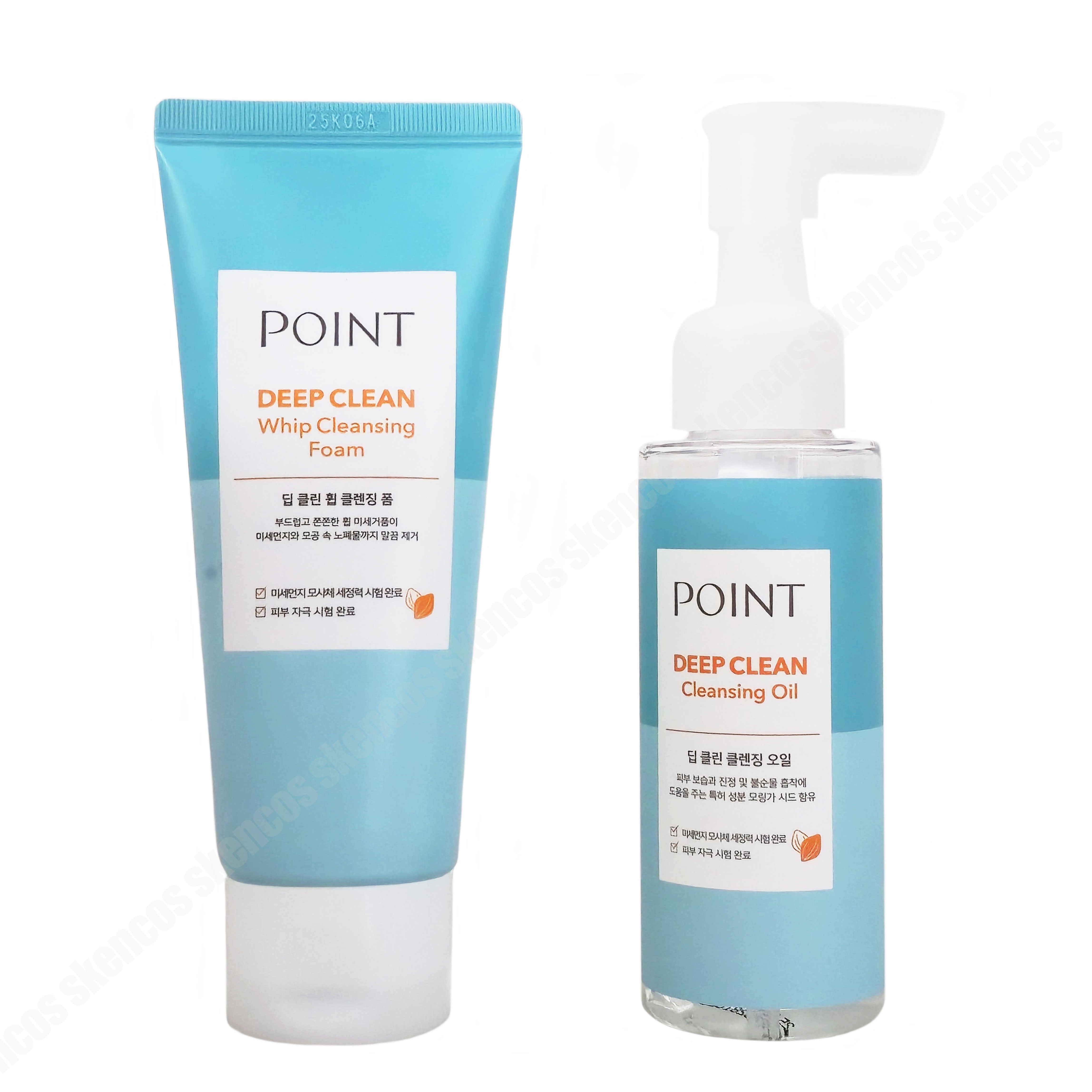 Point Deep Clean Cleansing Oil 100ml + Foam 100ml/Deep Clean/Zero-Dust ...